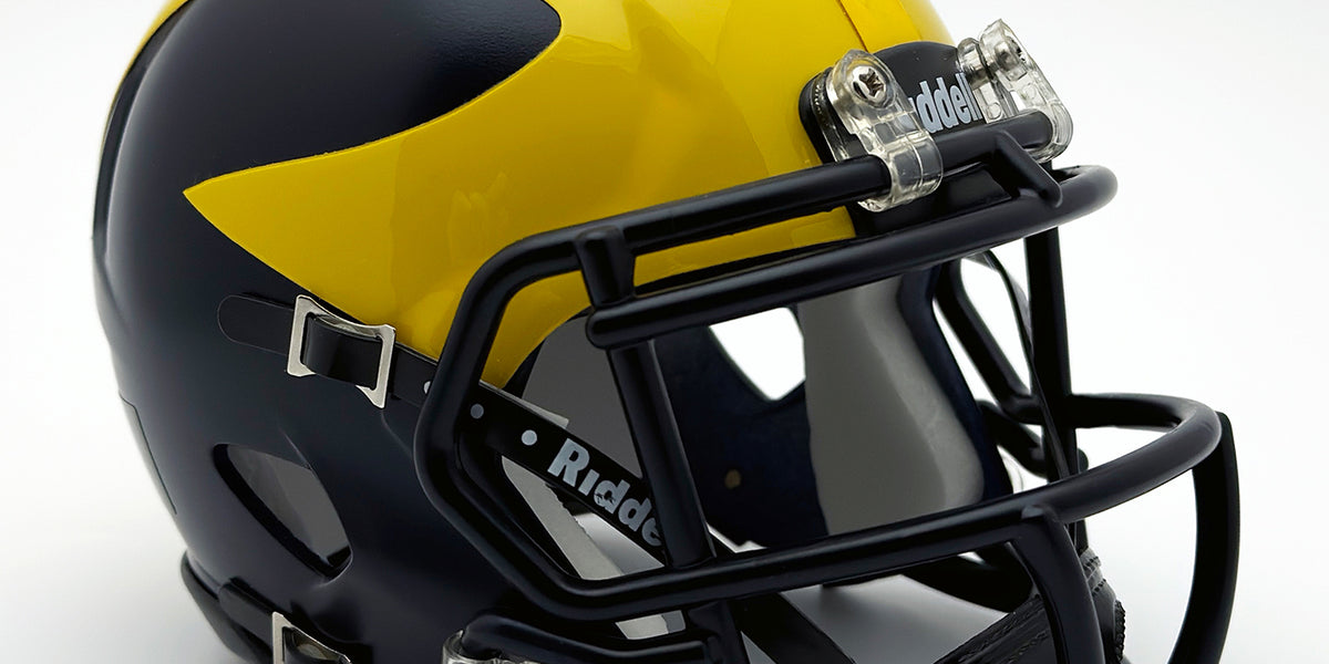 Michigan Wolverines Mini Football Helmet — T-Mac Sports