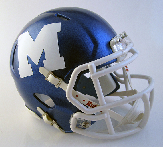 Midview (OH) (2010) High School Mini Football Helmet — T-Mac Sports